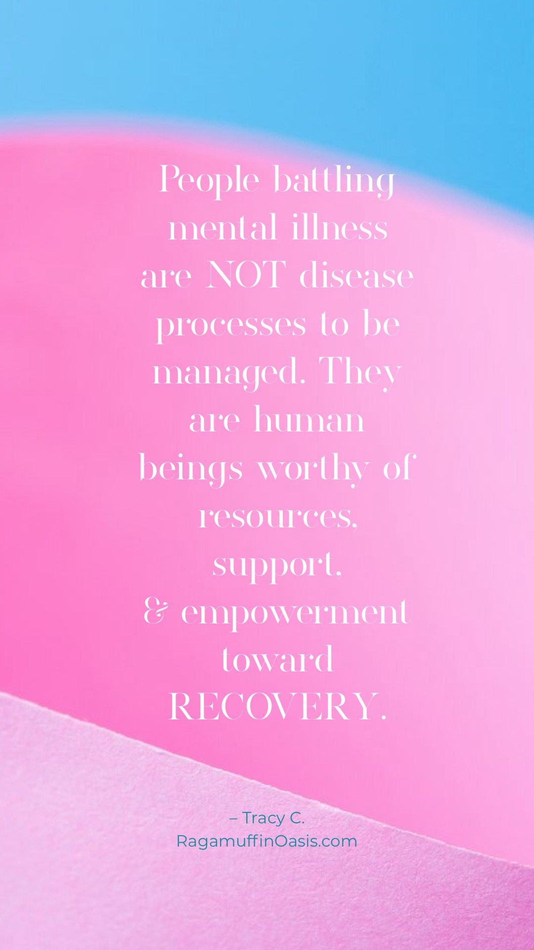 Thoughts on Mental Health | Ragamuffin Oasis: Finding Our Places to Just Be